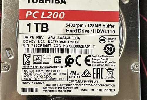 Жесткий диск 2.5 Toshiba PC L200