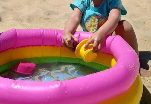 Надувной бассейн для малыша