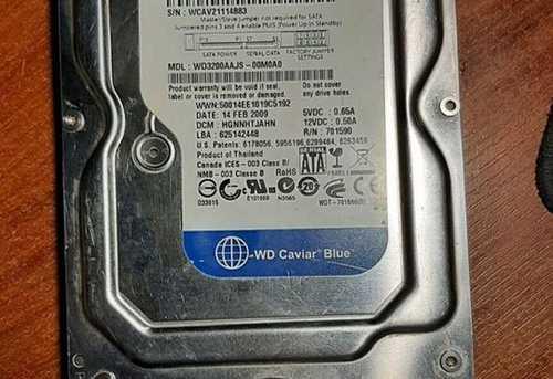 Жесткий диск WD3200aajs 320гб