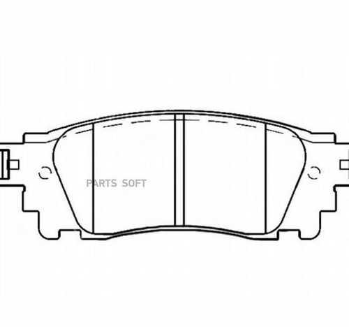 SB nagamochi BP21007 Тормозные дисковые колодки BP21007