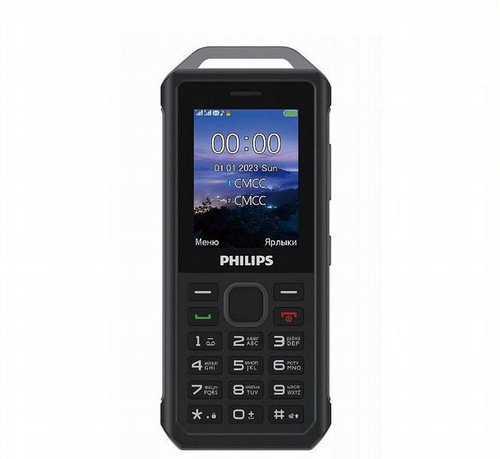 Мобильный телефон Philips Xenium E2317 Темно-серый