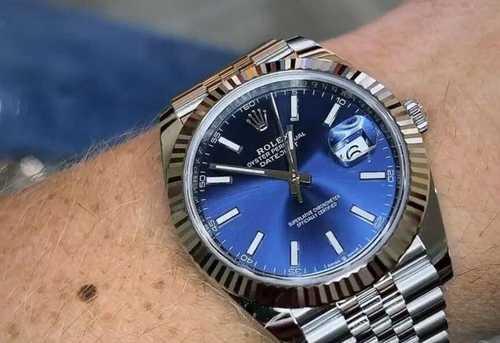 Часы Rolex Datejust Blue Dial 41mm
