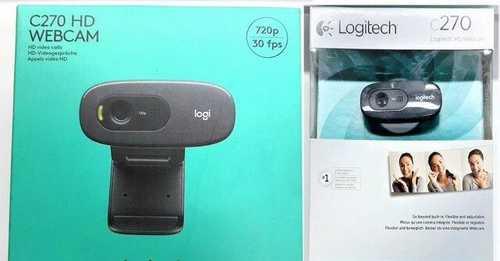 Веб-камера Logitech C270 HD 720P/30fps б/у