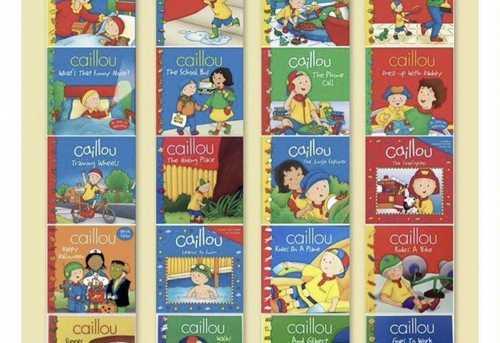 Caillou 20 книг на английском языке