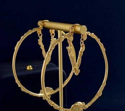 Серьги versace версаче (premium)