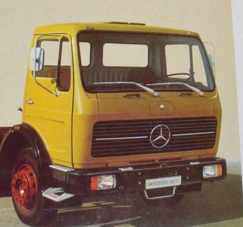 Mercedes-Benz грузовые авто рекламный каталог '78