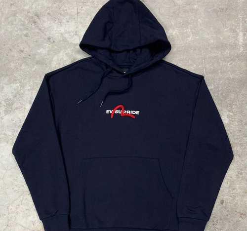 Evisu Hoodie Dark Blue Худи Оригинал Новый