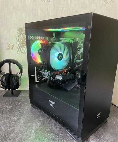 Игровой пк i3 12100f/Rtx 3050/16GB/SSD