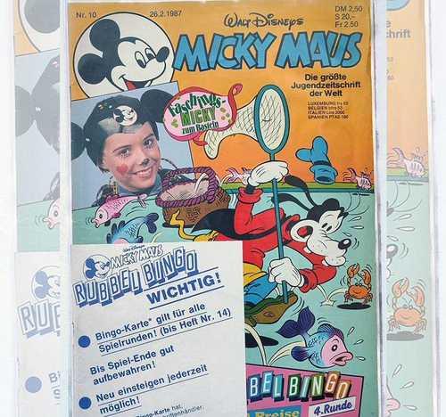 Комикс / Журнал Микки Маус Mickey Mouse №10, 1987