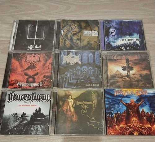 CD death metal, black metal лицензионные