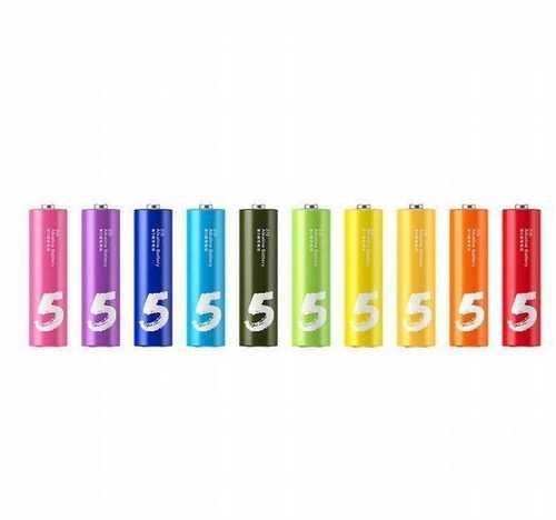 Батарейки щелочные Xiaomi AA Rainbow Batteries (1