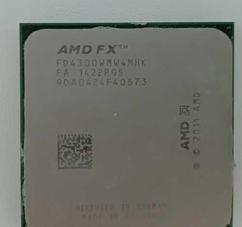 Процессор amd fx 4300