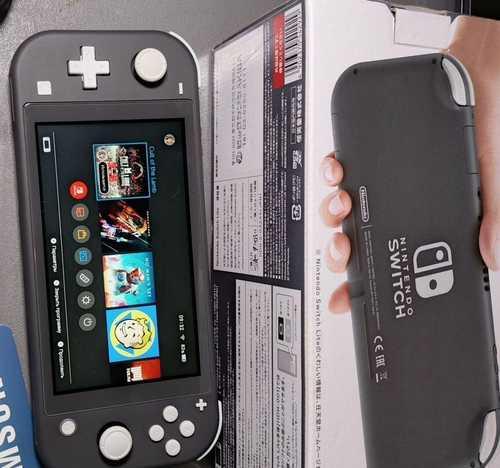 Nintendo switch lite прошитая 512