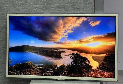 Белый Samsung SMART TV Wi-Fi Full HD 3D