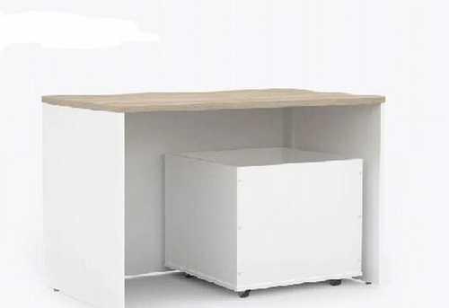 Стол и ящик для мусора в комплекте мебели для пвз