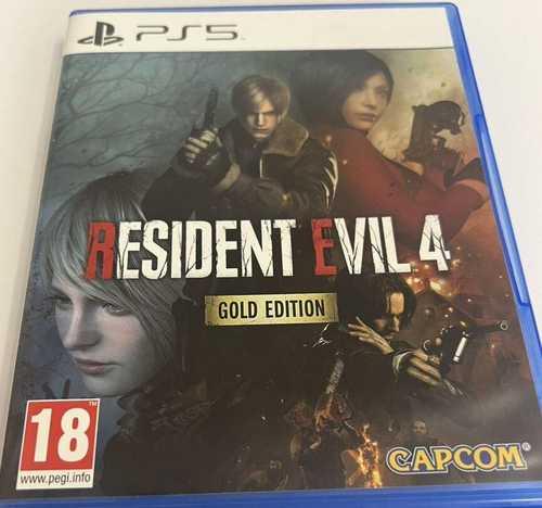 Resident evil 4 ps5 диск