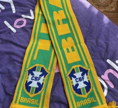 Шарф сборная Бразилия футбол