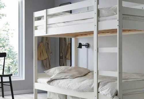 Новая двухъярусная кровать IKEA мидал