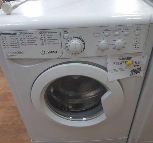 Узкий Indesit ewuc 4105- 4кг. Гарантия 6 мес. Дост