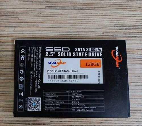 Диск SSD 2.5" 128GB WalRam (04416)