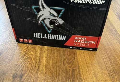 RX 6600 8gb Powercor Hellhound