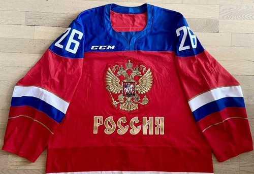 Хоккейный свитер Вячеслава Войнова