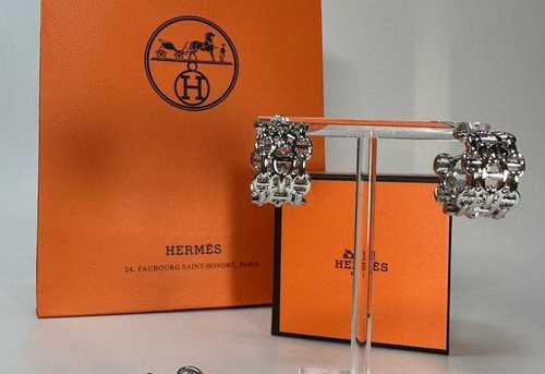 Серьги и кольца в стиле Hermes