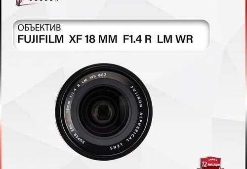 Fujifilm XF 18 MM F1.4 R LM WR