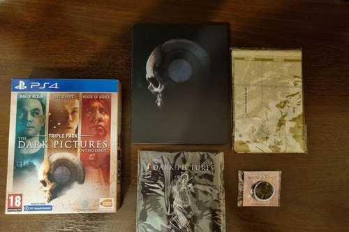 The Dark Pictures. Triple Pack PS4 Диск