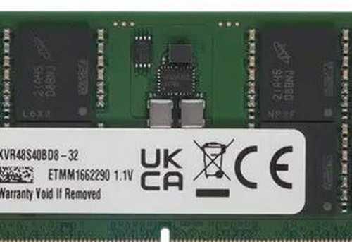 32Gb DDR5 4800MHz Kingston SO-dimm (KVR48S40BD8-32