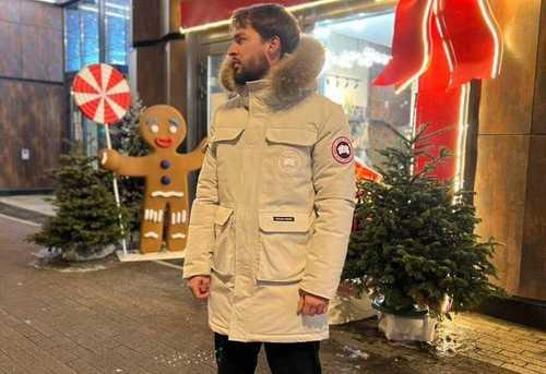 Canada Goose Expedition Luxe бежевый (M-3XL)