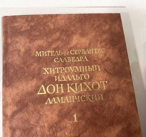 Книга Дон Кихот ламанчский 2 тома