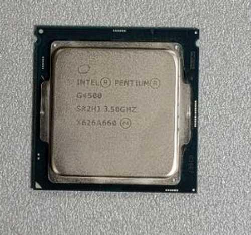 Процессор intel pentium G4500