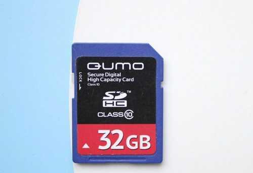 Карта памяти SD Qumo 32gb