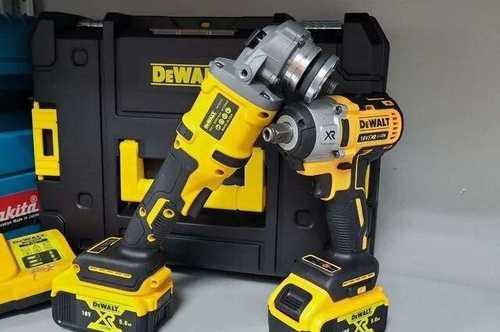 Гайковерт+ушм болгарка dewalt