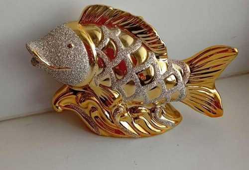 Статуэтка золотая рыбка