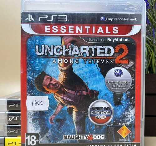 Uncharted 2 ps3 Диск