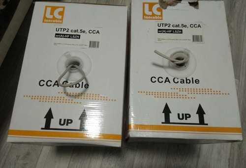 Кабель utp2 витая пара cat 5e CCA