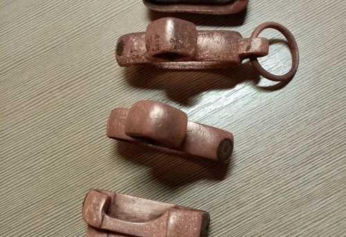 Крепеж ножен шашки или сабли со штыком. Старина