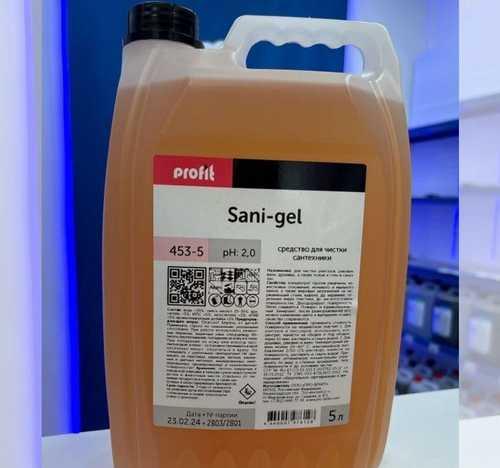 Средство для унитаза против налёта Sani-gel 5 л