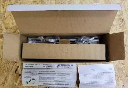 Доводчик дверной vizit-DC505S arctic