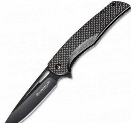 Нож складной Boker Black Carbon 01RY703, 90 мм, ca