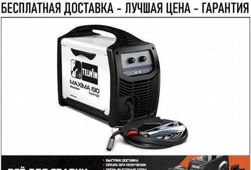 Telwin maxima 190 synergic Инверторный полуавтомат