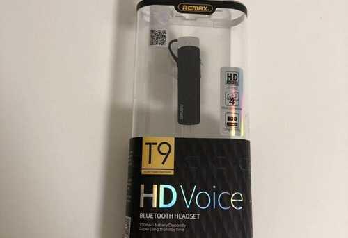 Гарнитура Remax Bluetooth Headset HD Voice T9