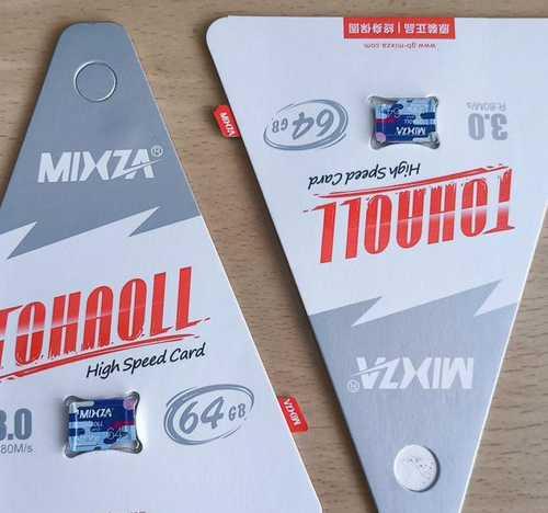 Карта памяти MicroSD mixza 64Gb