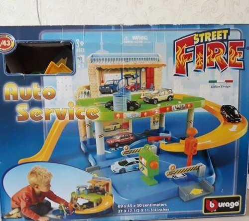 Продам детский конструктор burago street fire