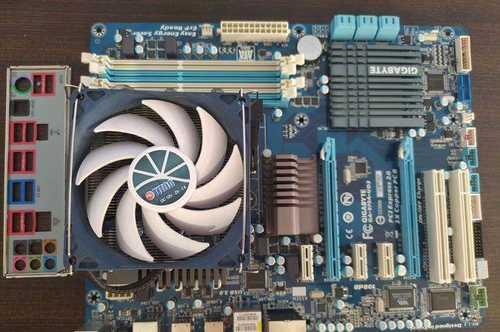 Gigabyte GA-970a-ud3 + fx4200 + башня