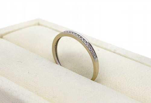 Золотое кольцо с бриллиантами 585пр. размер: 16,9