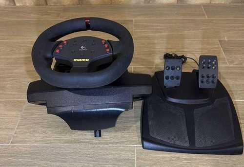 Комплект Logitech momo Racing Force Wheel