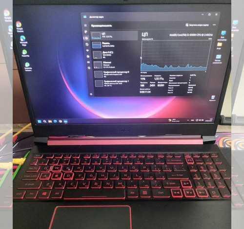 Ноутбук Acer nitro 5 i5 9300H gtx 1650